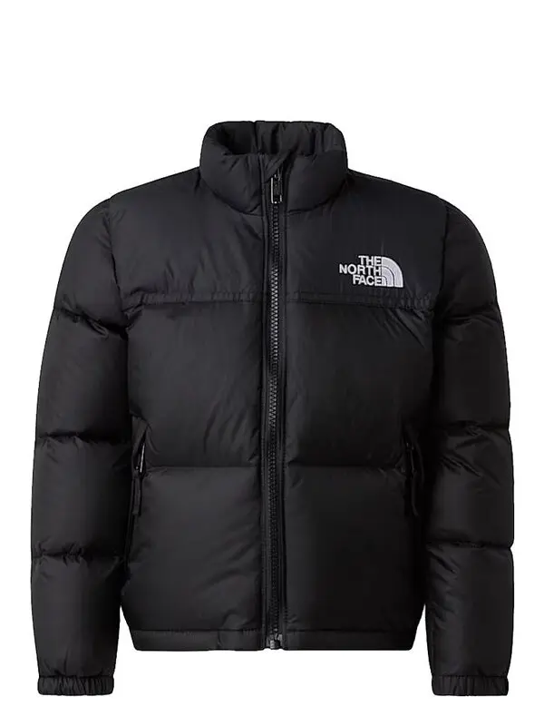 The North Face Logo Puffer Jacket - Black