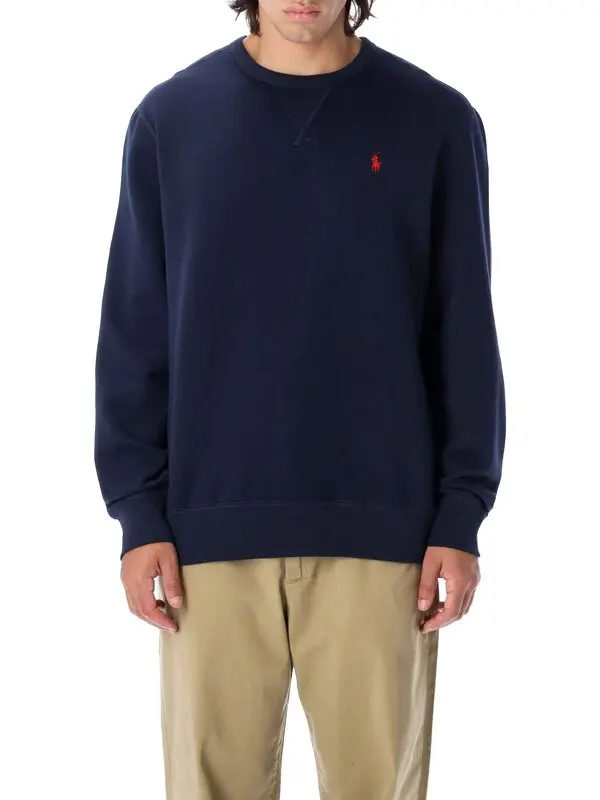 Polo Ralph Lauren Classic Cotton-blend Fleece Sweatshirt - Blu