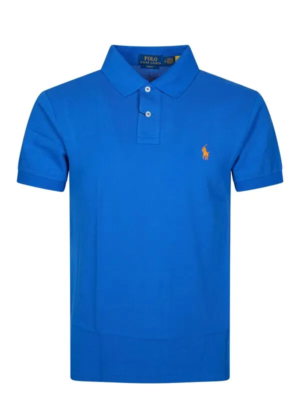 Polo Ralph Lauren Slim Fit Polo Ss26 - Blu