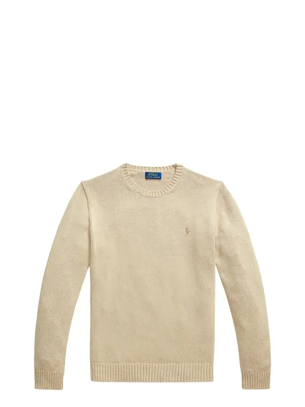 Ralph Lauren Classic Crew Neck Sweater - Brown