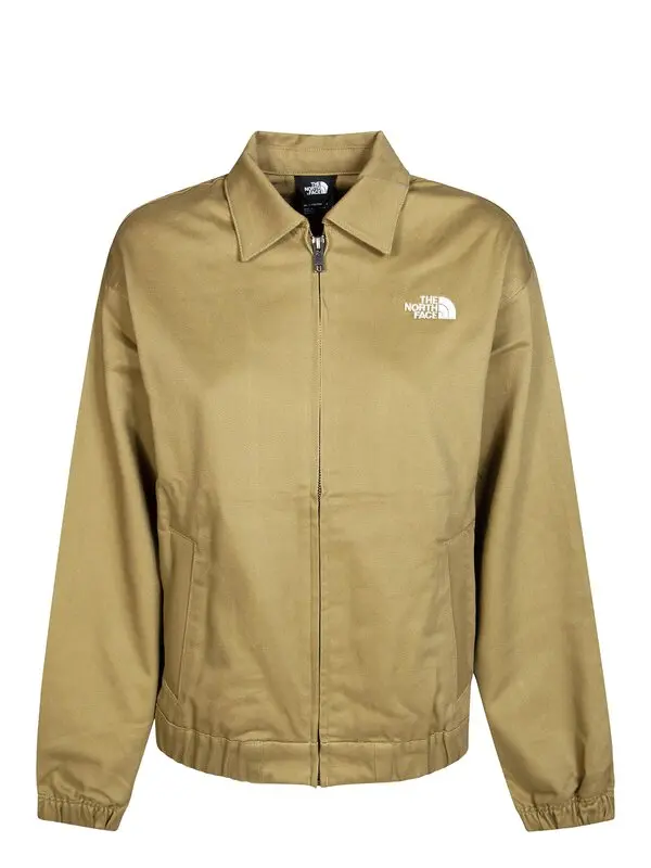 The North Face Zip-up Collared Jacket - Marrone