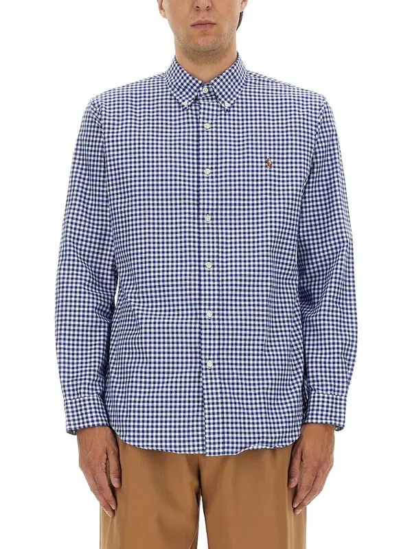 Polo Ralph Lauren Custom Oxford Shirt - Blue