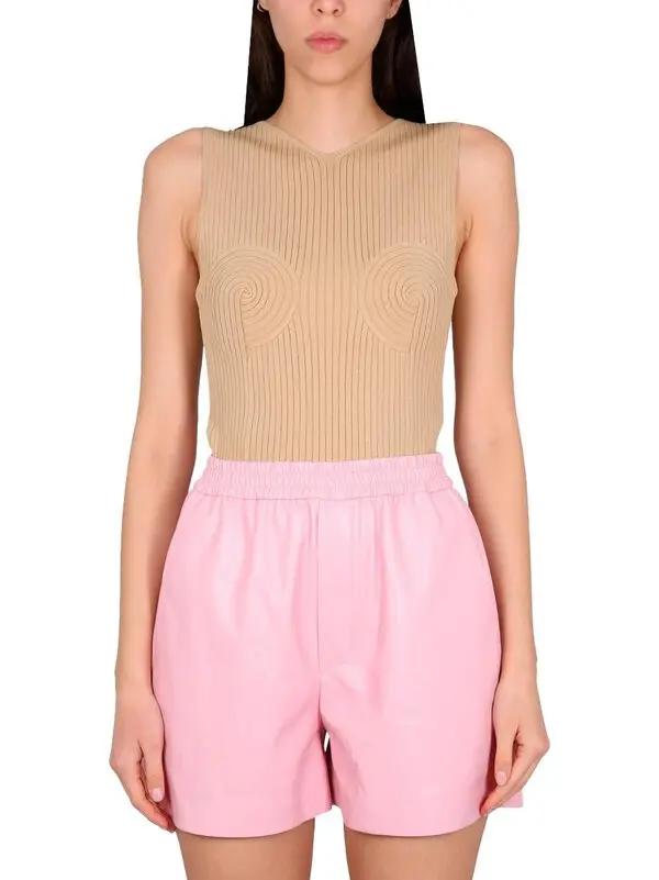 Nanushka Binni Tank Top - Beige