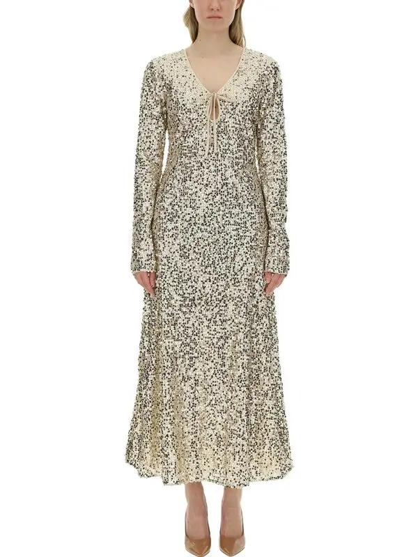 ROTATE BY BIRGER CHRISTENSEN Sequin Dress - Blue