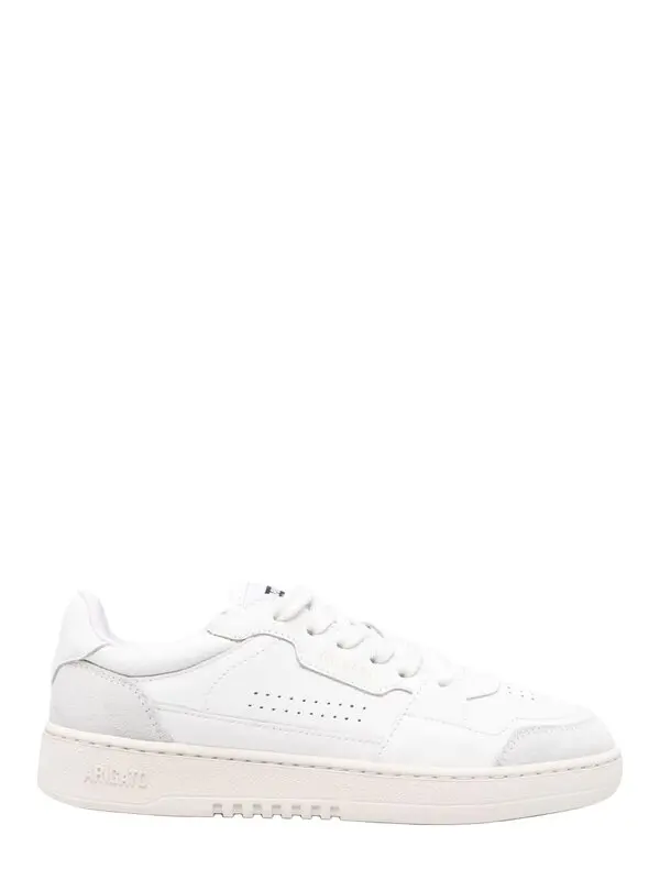 Axel Arigato Paneled Leather And Suede Sneakers - Bianco