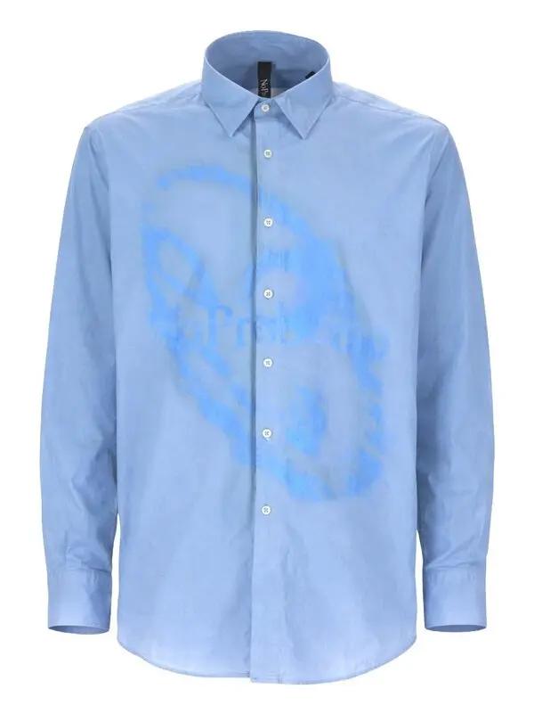 NO PROBLEMO Mini Casual Shirt For - Azure