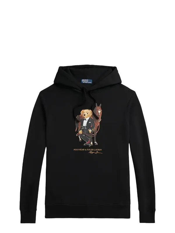 Polo Ralph Lauren Pullover Hoodie With Graphic - Poloblack
