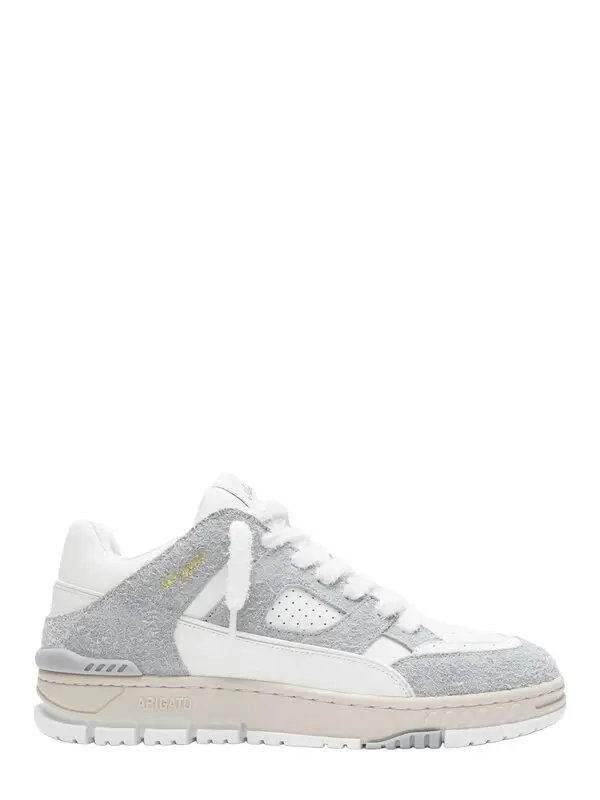 Axel Arigato Low-top Leather And Suede Sneakers - Grey