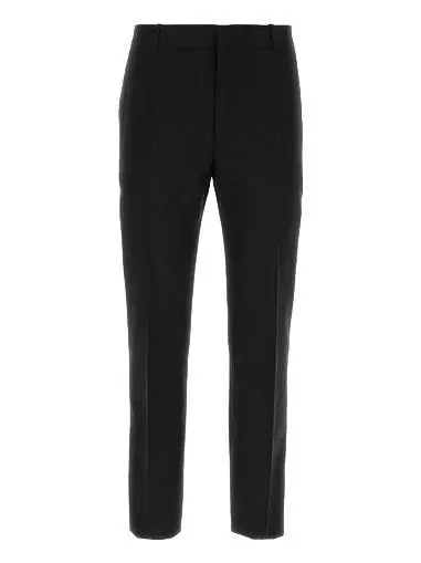Alexander McQueen Smart Fit Mini Cigarette Trousers - Black