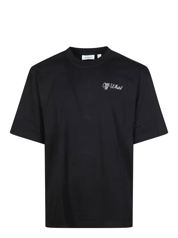 Off-White Script Skate Short Sleeve T-shirt - Nero