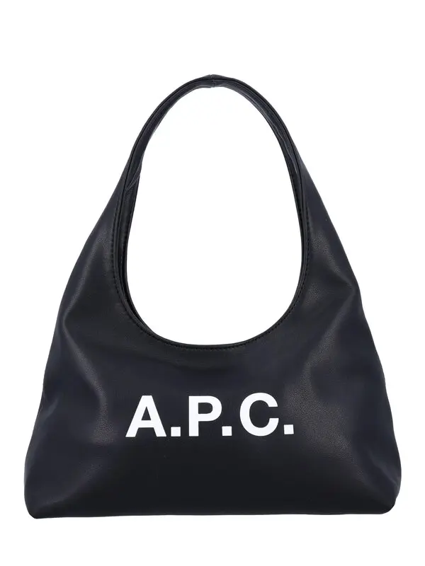 A.p.c. Small Ninon Shoulder Bag - Nero
