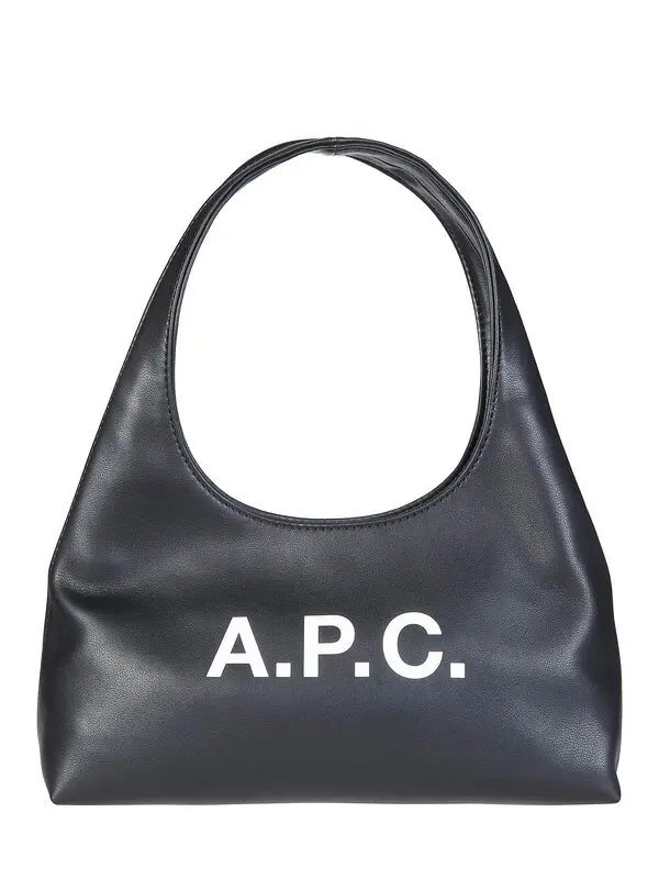 A.p.c. Baby Ninon Shoulder Bag - Nero