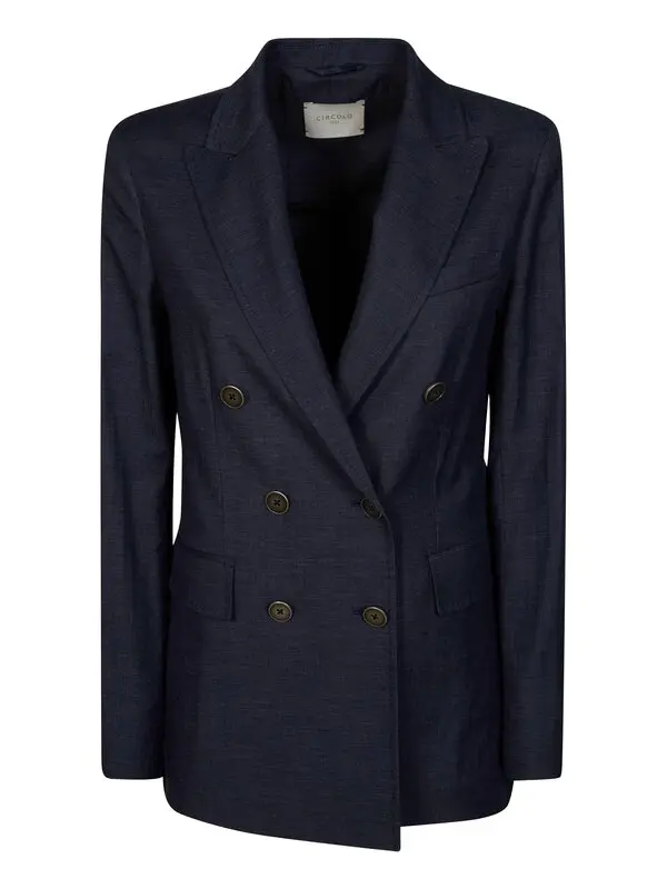 CIRCOLO 1901 Double-breasted Blazer - Blu