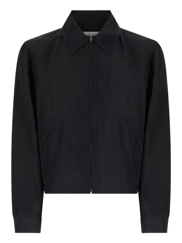 LEMAIRE Zip-up Sporty Jacket - Black