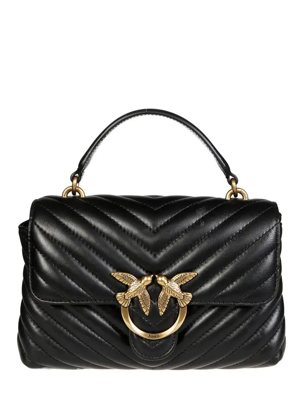 Pinko Puff Mini Shoulder Bag - Nero