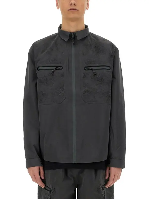 Alpha Industries Laser Cut Shirt - Grey