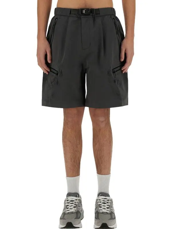 Alpha Industries Mini Laser Cut Shorts - Grey