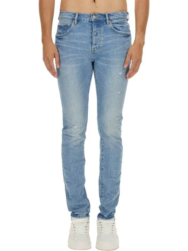 PURPLE BRAND Vintage Abrasions Jeans - Denim