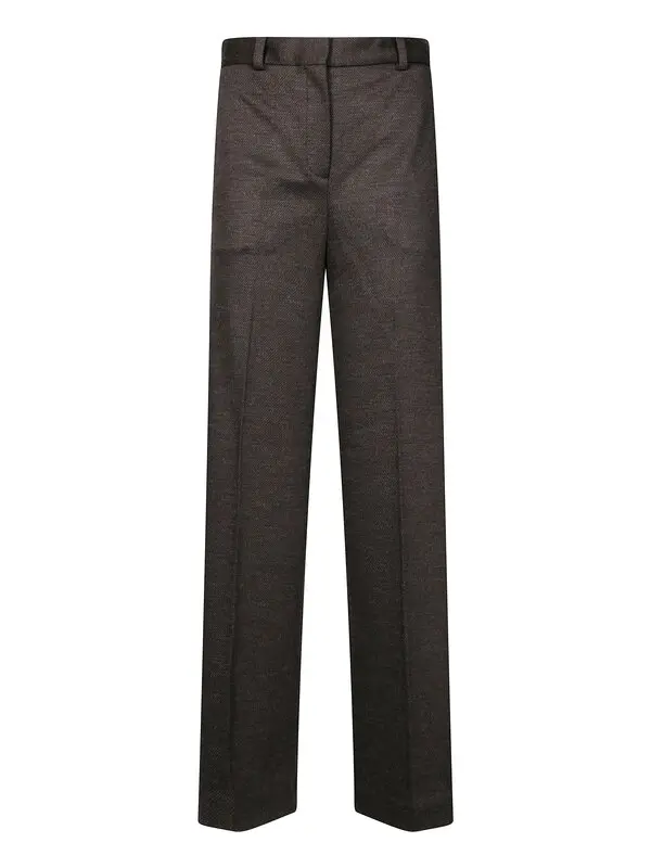 CIRCOLO 1901 Wool Trousers - Marrone