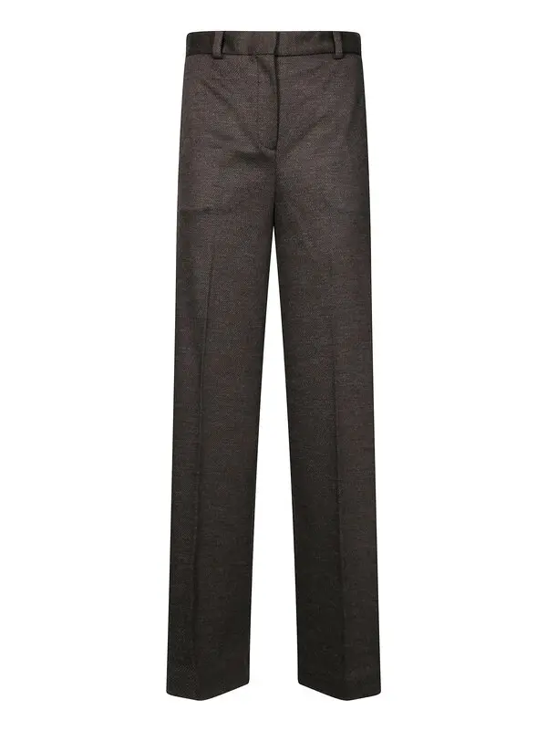 CIRCOLO 1901 Wool Trousers - Marrone