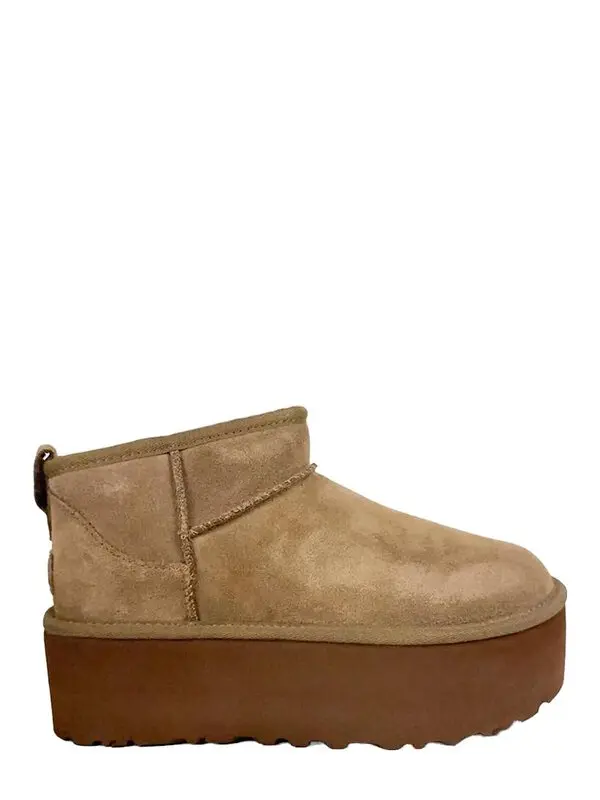 UGG Classic Ultra Mini Platform Boots - Light Bronze
