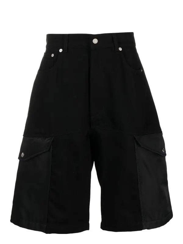 Alexander McQueen Mini Handbridge Shorts - Black