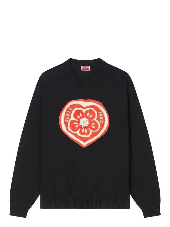 Kenzo Mini Jersey Knit Jumper - Black