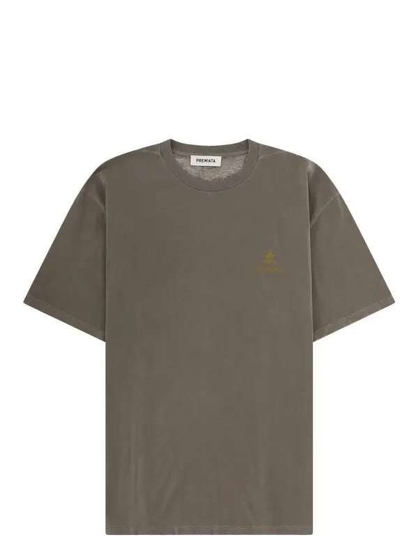 Premiata Cotton Logo T-shirt - Grey