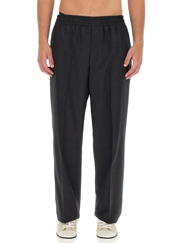 MARANT Wool Blend Trousers - Grey