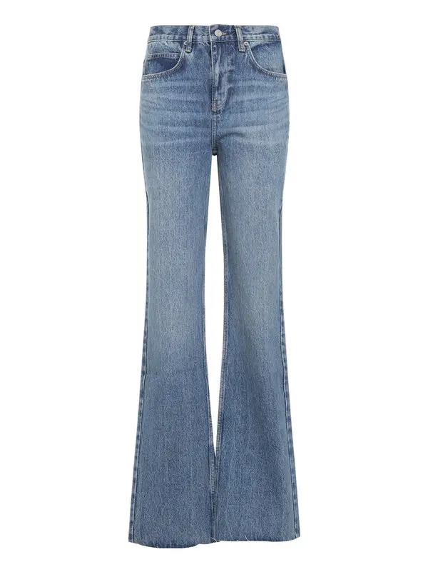 THE FRANKIE SHOP Dalston Mini Denim Jeans - Blue