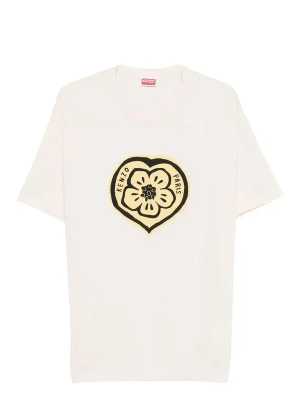 Kenzo Classic Wild Tiger T-shirt For - Ecru
