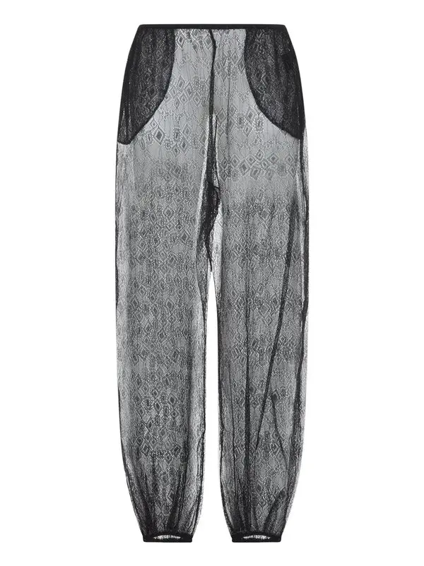 THE FRANKIE SHOP Orissa Lace Balloon Pants - Black