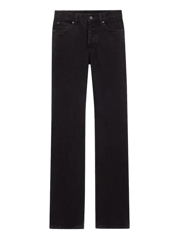 Saint Laurent Low Waist Jeans - Black