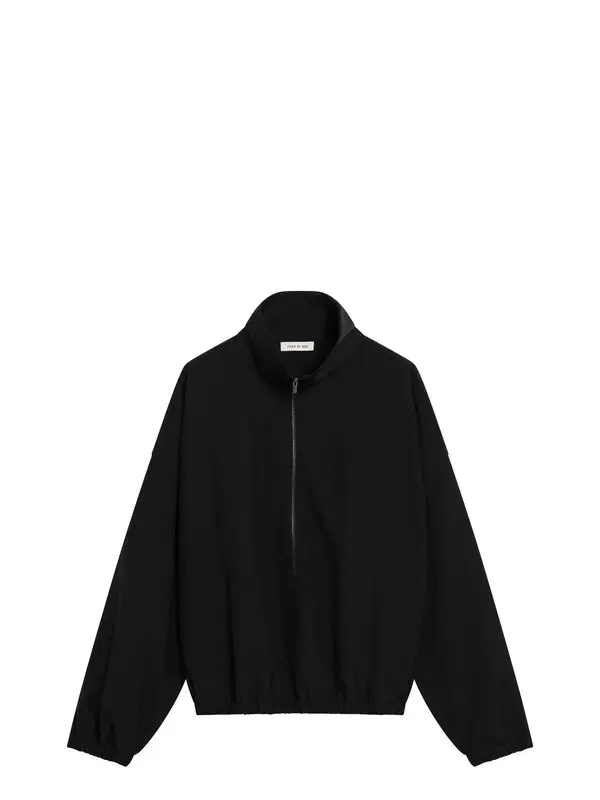 Fear Of God Half Zip Track Jacket Ss26 - Black