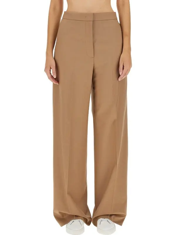 Fabiana Filippi Wool Trousers - Beige