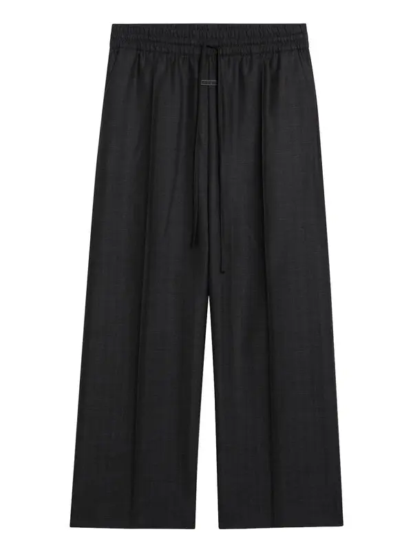 Fear Of God Drawstring Wide Leg Pants - Greystripd