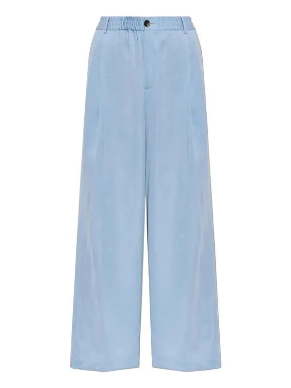 Marni Wide Leg Trousers - Light Blue