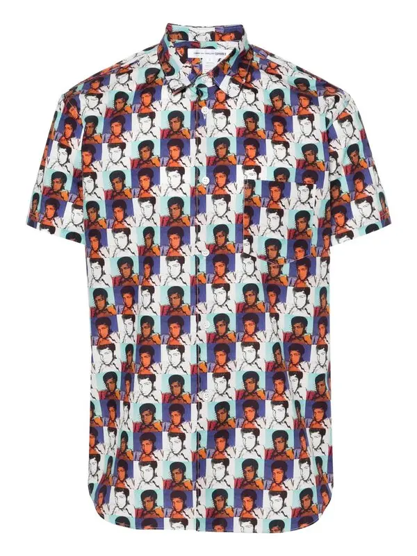 Comme Des Garçons Fashion Mini Shirt Ss24 Edition - Printf