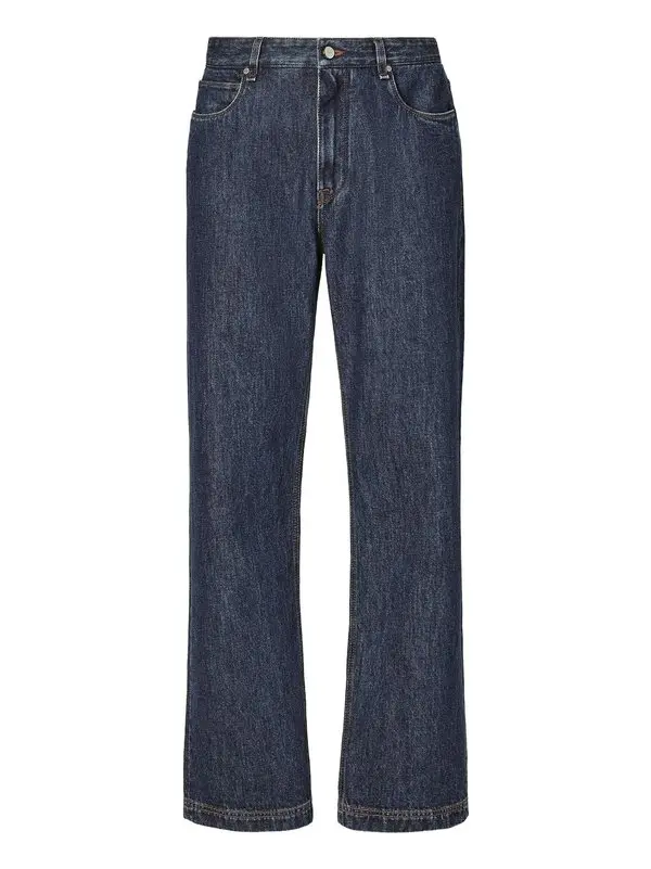 Fendi Tailored Denim Trousers - Blu