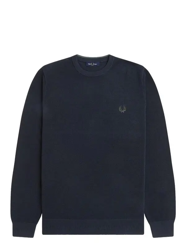 Fred Perry Classic Logo T-shirt Regular Fit - Blue
