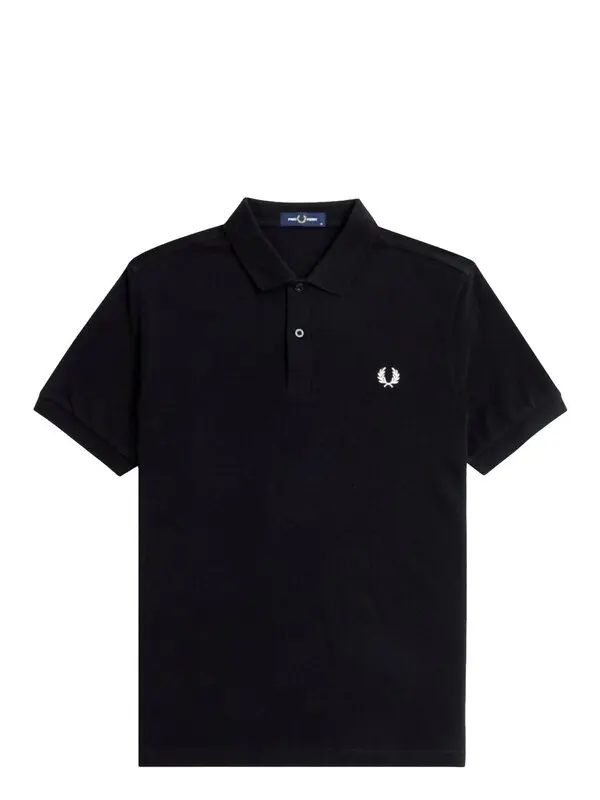 Fred Perry Classic Logo Polo Shirt - Black