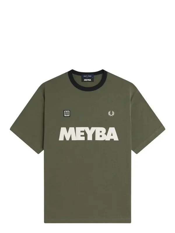 Fred Perry Graphic Crew Neck T-shirt - Green