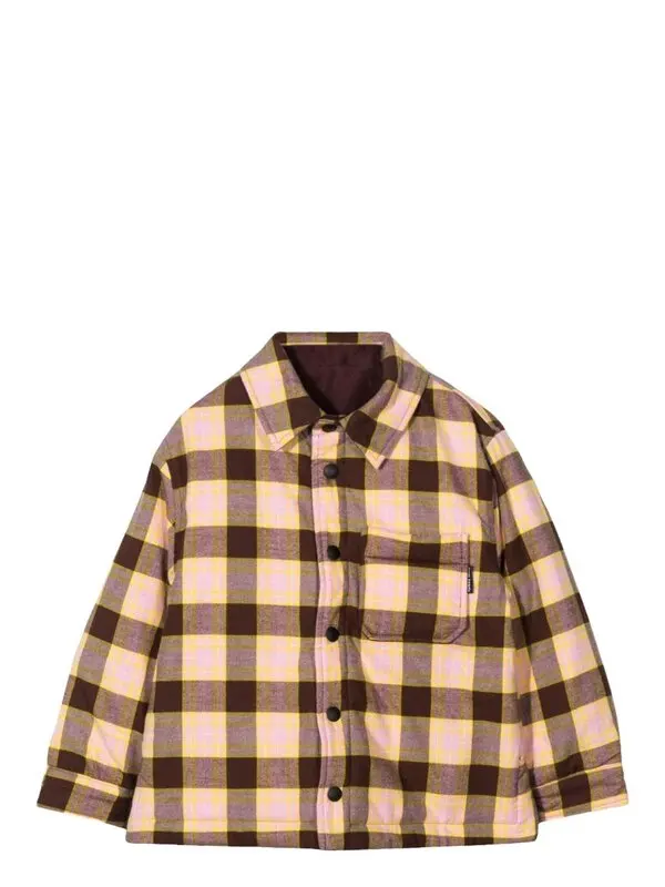Palm Angels Reversible Padded Mini Shirt - Multicolour