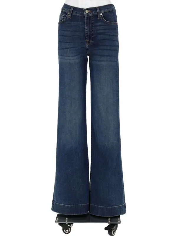 7 For All Mankind Jet Set Dojo Jeans - Denim