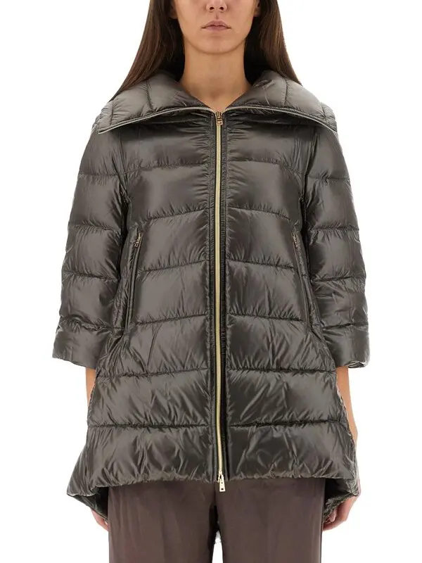 Herno Quilted Down Jacket - Black