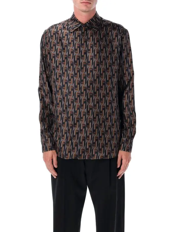 Fendi Shirt Silk - Multicolour