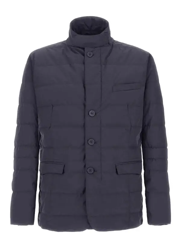 Herno Quilted Down Jacket - Blu