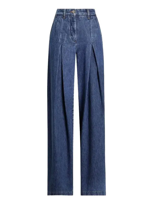 Dolce & Gabbana Cotton 5-pocket Trousers - Denim