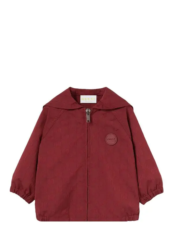 Gucci Jacket With Leather Accents - Red