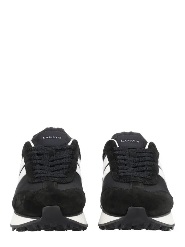 LANVIN Bumpr" Nylon Sneakers - Black
